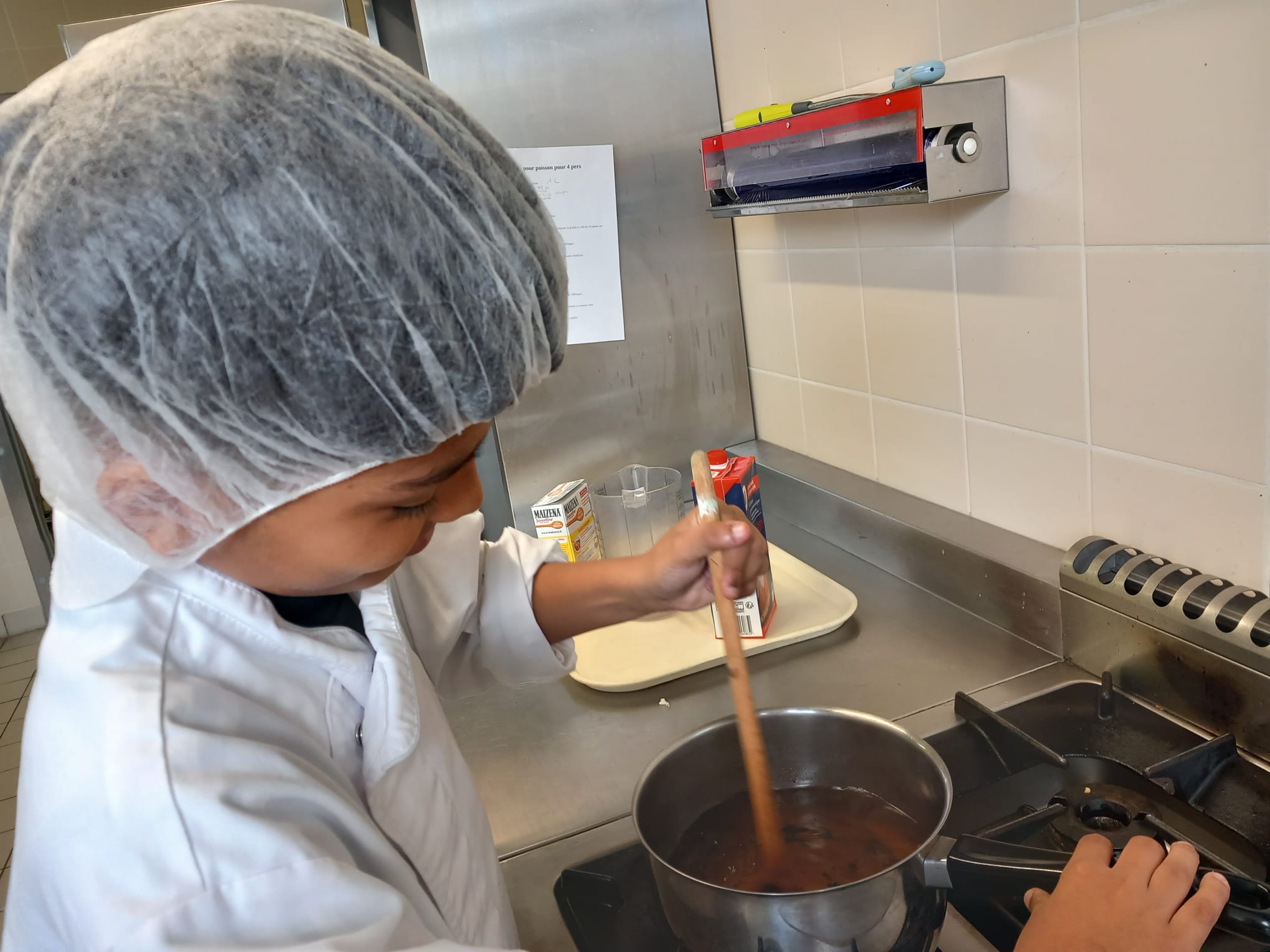 Les 4ème 1 en cuisine (mars 2023) | REP ARAGON